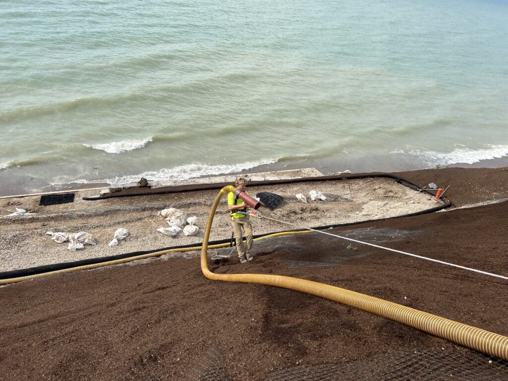 Bayfield terraseeding | Organix Applied